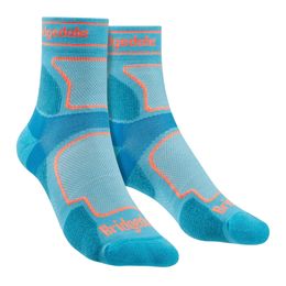 Bridgedale - Womens Running Ultralight Merino Socken - Blau