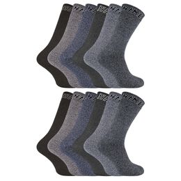 Sock Snob - 12 Paires Homme Chaussettes Randonn&eacute;e | Chaussette Botte Rembourre - Pack 2