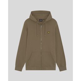 Lyle & Scott Loopback Baumwoll Vollzip Hoodie