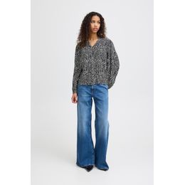 Ichi Langarm-Bluse IHVERA Regular fit
