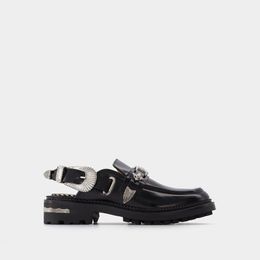 Aj1070 Loafers - Toga Pulla - Black - Polido