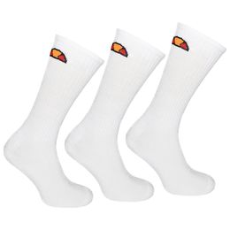 Ellesse 3er-Pack Tisbi Herren Wei&szlig;e Lange Socken