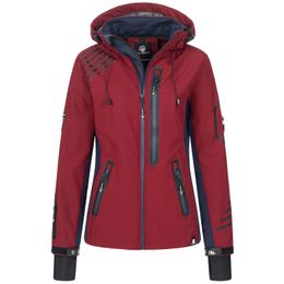 Rock Creek Jacke Weinrot