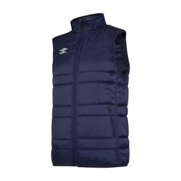 Umbro - "Club Essential" Weste f&uuml;r Herren (Dunkel-Marineblau/Wei&szlig;)
