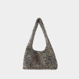 Crystal Mesh Achselh&ouml;hle Tasche - Kara - Polyester - Schwarz Pixel