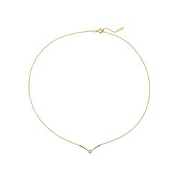 Diamonds by Ellen K. Halskette Gold 375 mit Brillant 0,03ct.