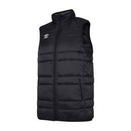 Umbro - "Club Essential" Weste f&uuml;r Herren (Schwarz/Wei&szlig;)