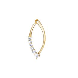 Diamonds by Ellen K. Fascination by Ellen K. Anh&auml;nger 375/- Gelbgold bicolor Zirkonia