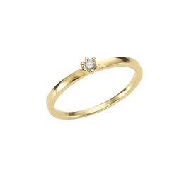 OROLINO Ring Gold 585 mit Brillant 0,05ct.