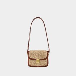 Grace Small Schultertasche - A.P.C. - Synthetik - Haselnussbraun