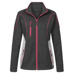 Rock Creek Fleecejacke Anthrazit