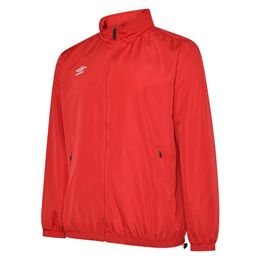 Umbro Herren Club Essential Light Wasserdichte Jacke (Zinnoberrot)