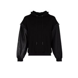 Les Hommes Sweatshirt Detachable Herren schwarz