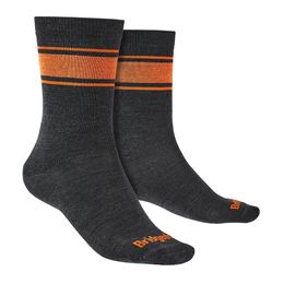 Bridgedale - Herren Liner Base Layer Merino Socken - Graphit
