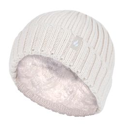 Heat Holders W&auml;rmehalter - Winterm&uuml;tzen- und Handschuhset f&uuml;r M&auml;dchen aus geripptem Material