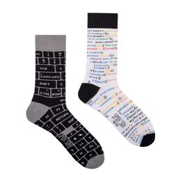 SPOX SOX - Herren & Damen Mismatched Novelty Odd Socks - IT Developer