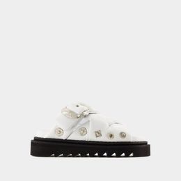 Sandalen Aj1317 - Toga Pulla - Leder - Wei&szlig;