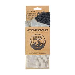 COMODO - Bambus-Wandersocken f&uuml;r den Sommer | Blasenfreie gepolsterte Ferse & Zehen | Herren & Damen