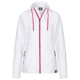 Rock Creek Fleecejacke Wei&szlig;
