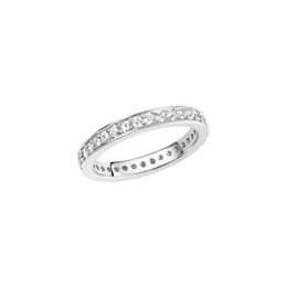 ZEEme Silber Ring 925 Silber Zirkonia wei&szlig;