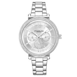 Silber Aria Quarz 40mm