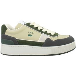 Lacoste Ace Clip 0822 2 SMA Herren Khaki Sneakers