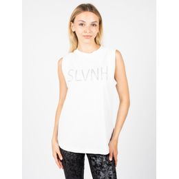 SILVIAN HEACH T-Shirt Damen Wei&szlig;