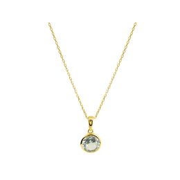Diamonds by Ellen K. Fascination by Ellen K. Anh&auml;nger mit Kette 585/- Gelbgold Blautopas