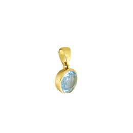 Diamonds by Ellen K. Fascination by Ellen K. Anh&auml;nger Gold 585 mit echtem Blautopas (beh.) 8mm