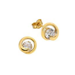 Diamonds by Ellen K. Fascination by Ellen K. Ohrstecker 585/- Gelbgold Zirkonia