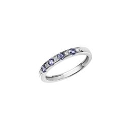 Diamonds by Ellen K. Ring Gold 333 mit Tansanit und Diamant 0,025ct.