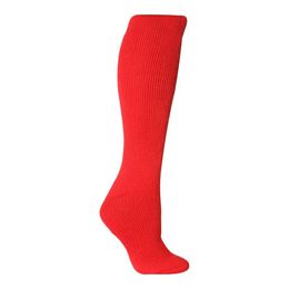 Extra lange Thermo-Socken f&uuml;r Damen in Cerise und Wein von Heat Holders