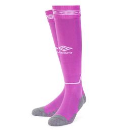 Umbro Diamond Fu&szlig;ball Socken (Lila Kaktus/Wei&szlig;)