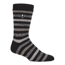 Heat Holders W&auml;rmehalter - Herren extra dicke Thermosocken f&uuml;r den Winter | Warme flauschige Fleece Isolierte Socken | Geschenke f&uuml;r M&auml;nner - Schwarz (Dublin)
