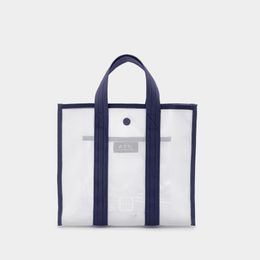 Cabas Louise Small - A.P.C. - Pvc - Blau