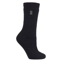 Heat Holders Hundespaziergang Socken | W&auml;rmehalter | Neuheit Fun Pattern Outdoor Hundesocken f&uuml;r M&auml;nner & Frauen - BLACK