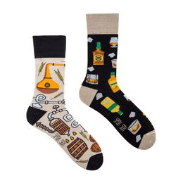 SPOX SOX - Herren & Damen Ungew&ouml;hnliche Socken - Whisky