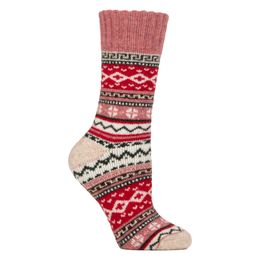 Damen Wollmischung Wandersocken Gepolsterte Wanderschuhsocken