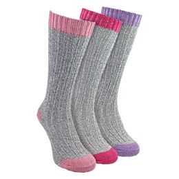 3 Paar Extra Lange Warme Damenwollsocken