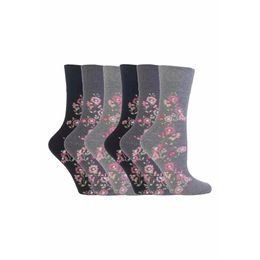 Gentle Grip - 6 Paar Damen Gentle Grip nicht elastische Socken - GG45