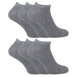 SOCK SNOB - 6er Pack Herren Baumwolle Low Cut Quarter Gym / Trainer Socken
