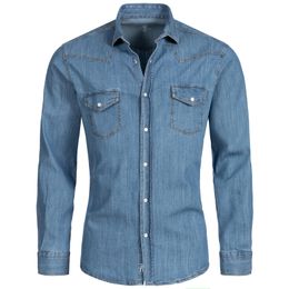 Rock Creek Hemd Hellblau