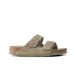 Birkenstock Arizona Wildleder-SOCKEN GR&Uuml;N