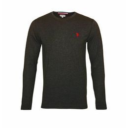 U.S. Polo Assn. Langarmshirts in Anthrazit