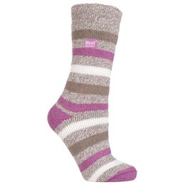 Heat Holders - Gemusterte warme Damen-Winter-Thermosocken 4-8 UK