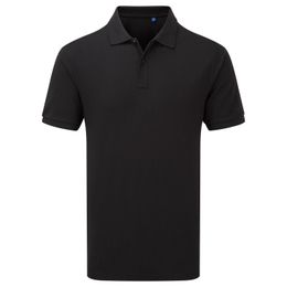 Premier - "HeiQ Viroblock" Poloshirt f&uuml;r Herren/Damen Unisex (Schwarz)
