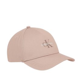 Zubeh&ouml;r Calvin Klein Monologo Print Cap in Beige