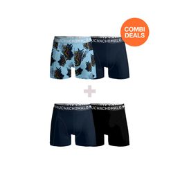 MUCHACHOMALO Herren Boxershorts &ndash; 2+2 St&uuml;ck &ndash; Herren Unterhosen