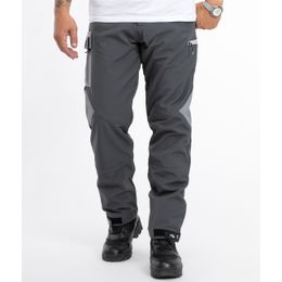 Rock Creek Softshellhose Dunkelgrau