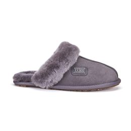 Geschlossene Pantolette Grau